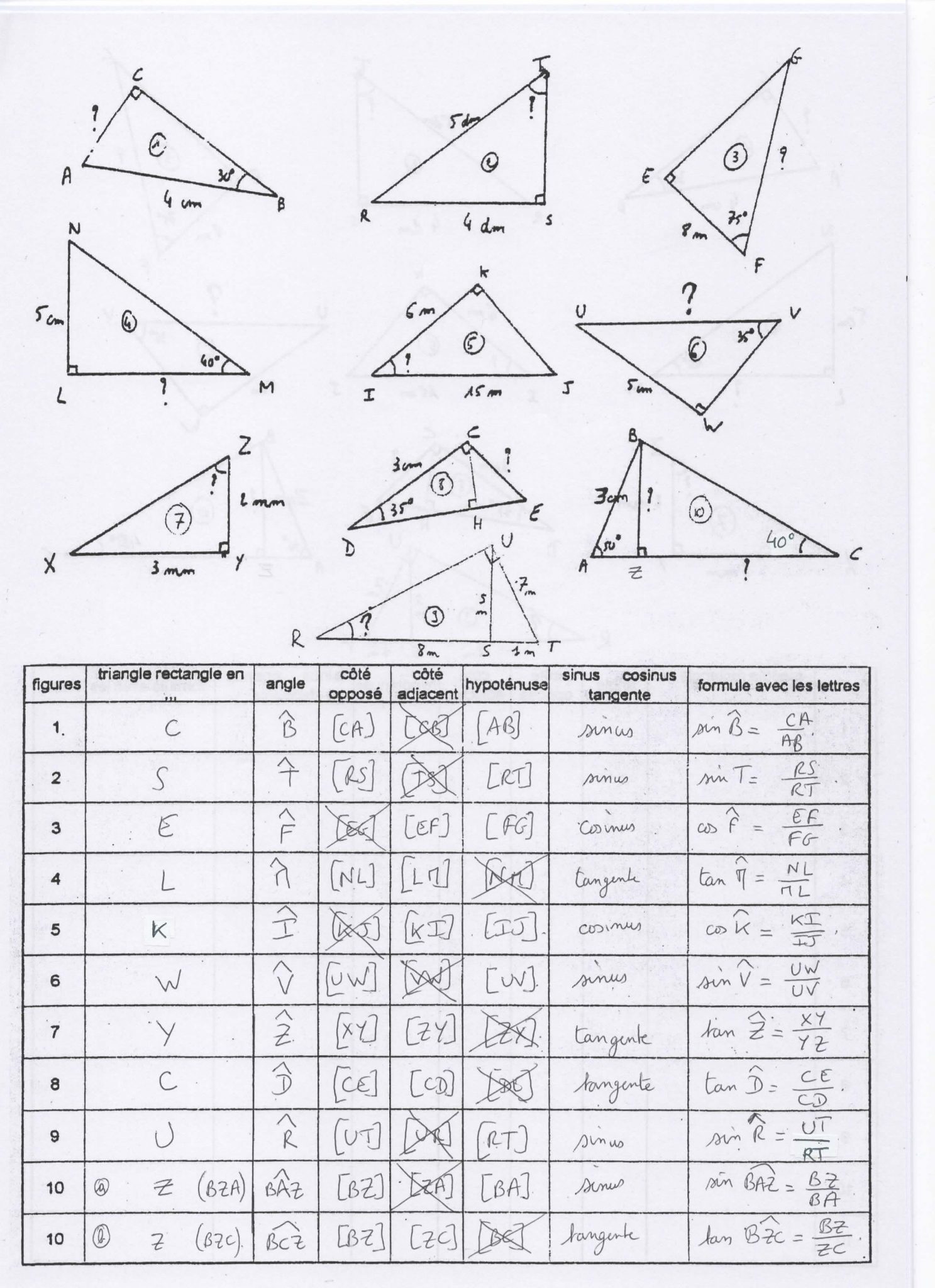 Diabolomaths - Chapitre 4 - Trigonométrie